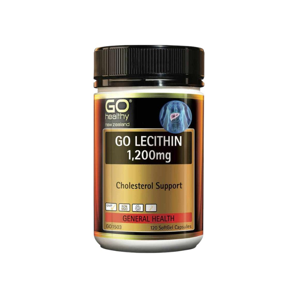 Go Healthy Lecithin 1500mg - 120 Capsules | Wellness Supplement | NZ ...